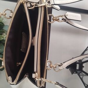 Coach | Bags | Coach Mini Christie Signature Logo Carryall In ...